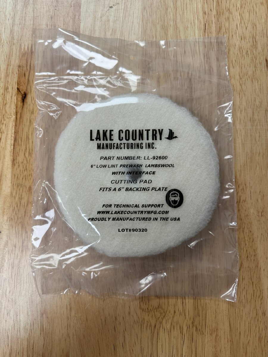 Lake Country Low Lint Prewashed Wool Pad