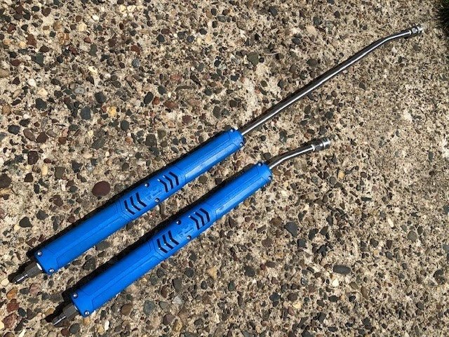 MTM Hydro Acqualine 36in Bent Lance - 316 Stainless with QC's